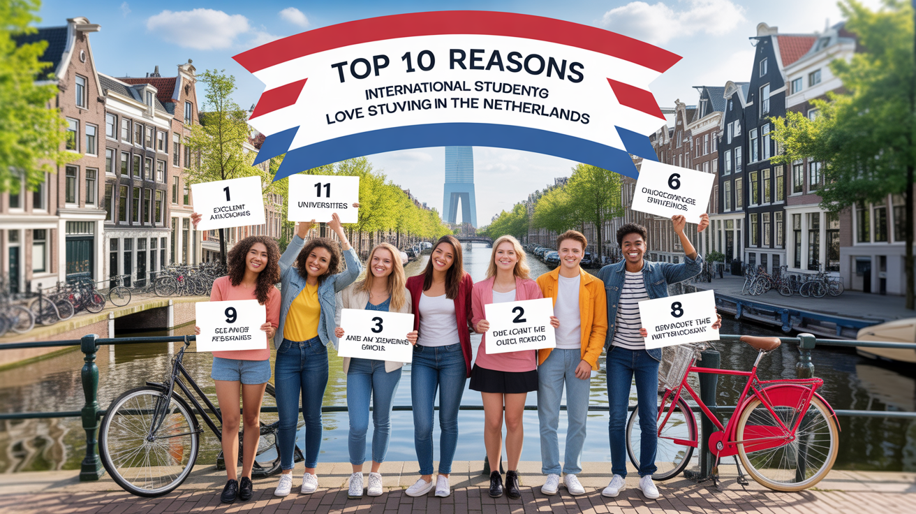 Top 10 Reasons International Students Love Studying in the Netherlands